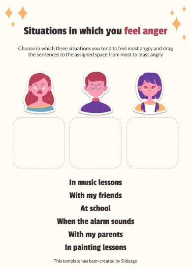 Anger Management Activities for Students | Google Slides & PPT