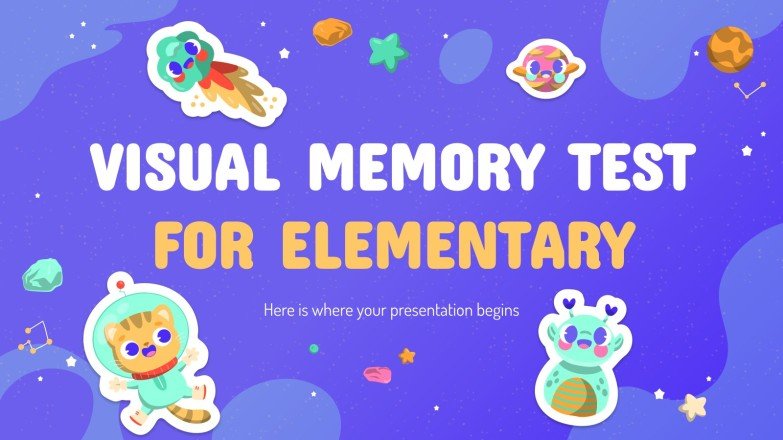 Visual Memory Test for Elementary | Google Slides & PowerPoint