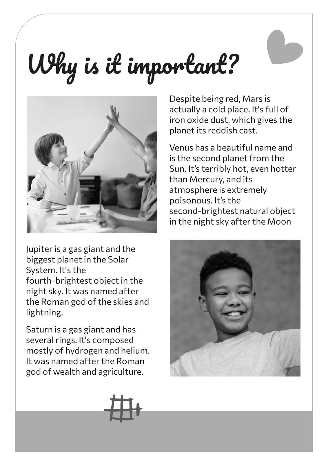 B&W Ethics & Values Booklet | Google Slides & PPT