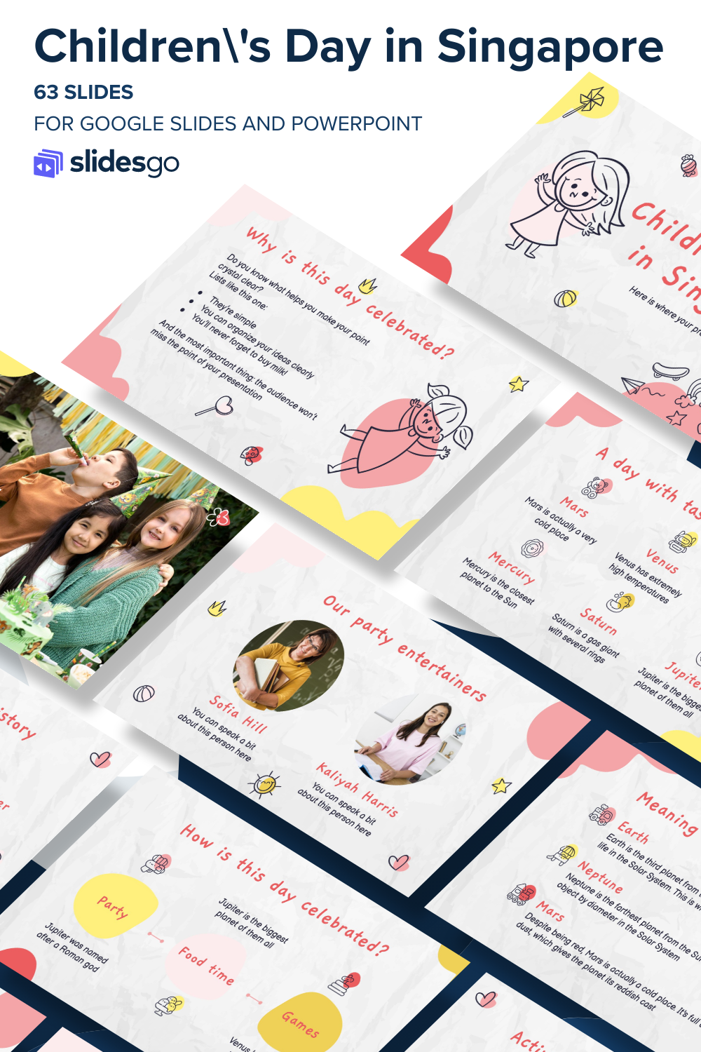 Children's Day in Singapore | Google Slides and PowerPoint
