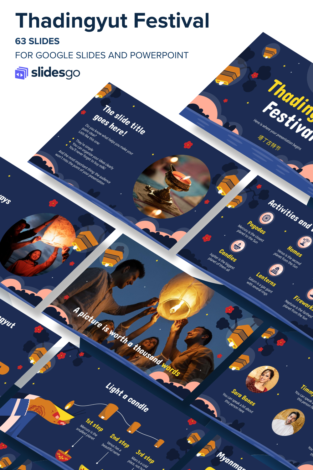 Thadingyut Festival | Google Slides and PowerPoint