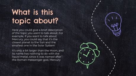 Back to School Info Google Slides and PowerPoint template