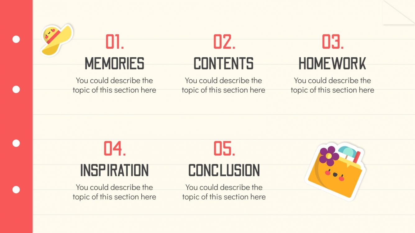 End of the School Year Google Slides and PowerPoint template