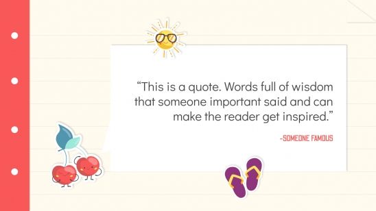 End of the School Year Google Slides and PowerPoint template