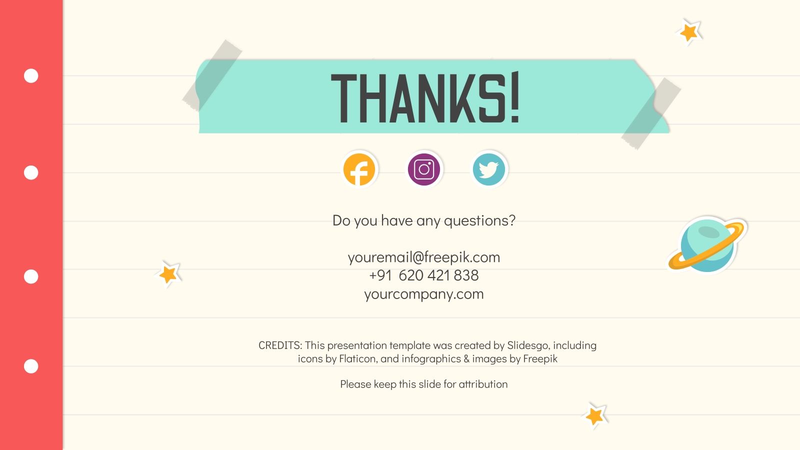 End of the School Year Google Slides and PowerPoint template