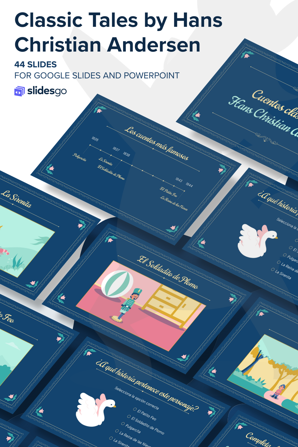 Classic Tales by Hans Christian Andersen | Google Slides & PPT