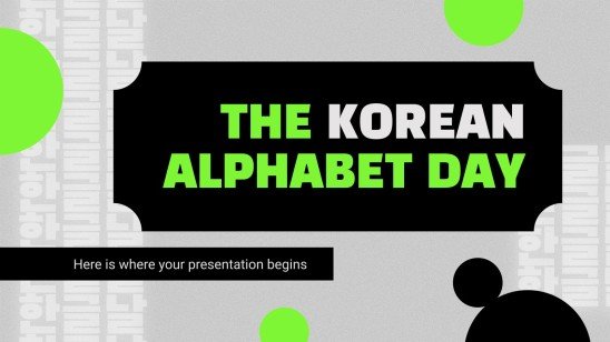 Free Google Slides and PowerPoint Templates inspired by Korea