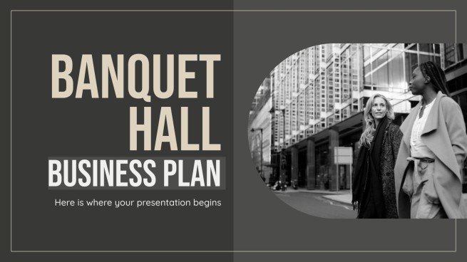 Google Slides & PowerPoint templates about banquets