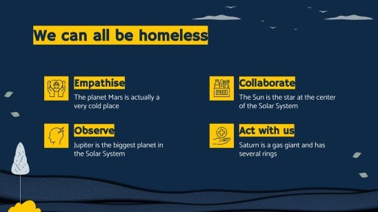 World Homeless Day | Google Slides and PowerPoint
