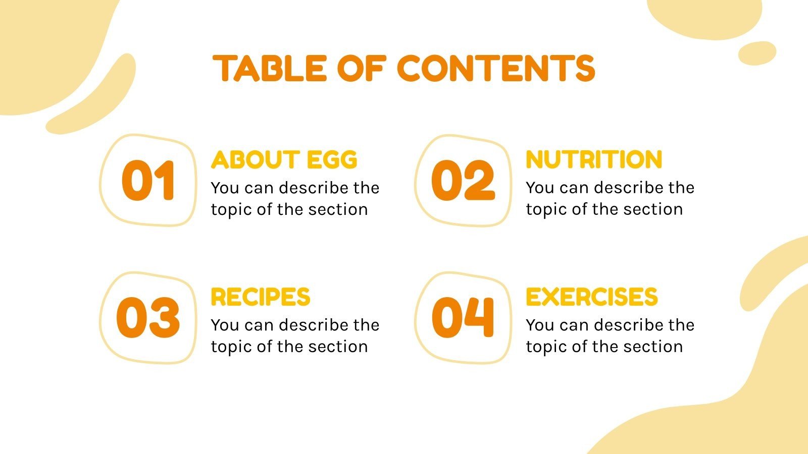 Middle School Activities for World Egg Day | Google Slides