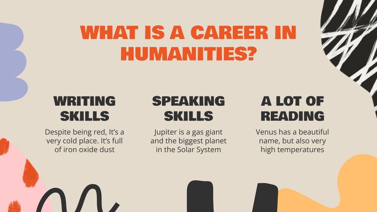 Humanities Theme for Career Day | Google Slides & PowerPoint