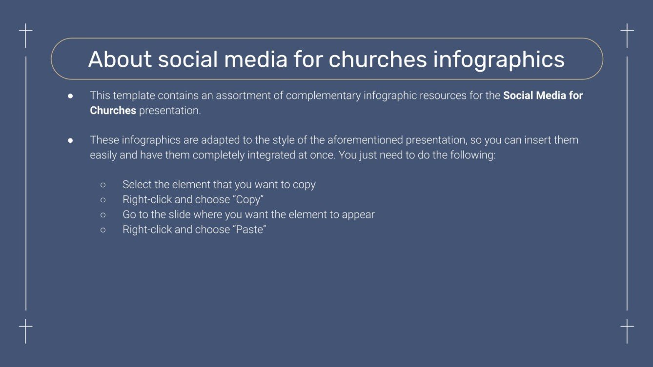 Social Media for Churches Infographics | Google Slides & PPT