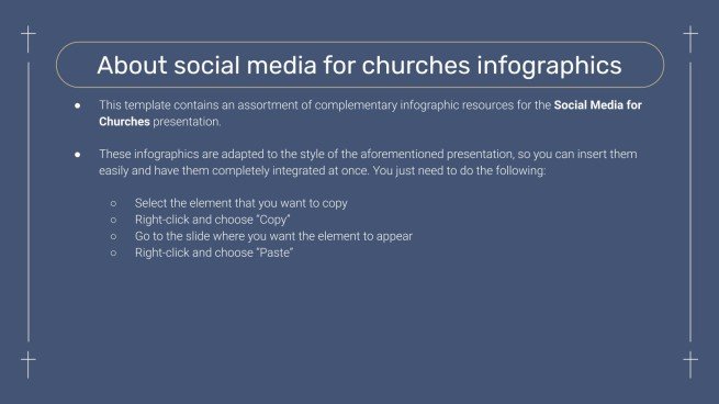 Social Media for Churches Infographics | Google Slides & PPT