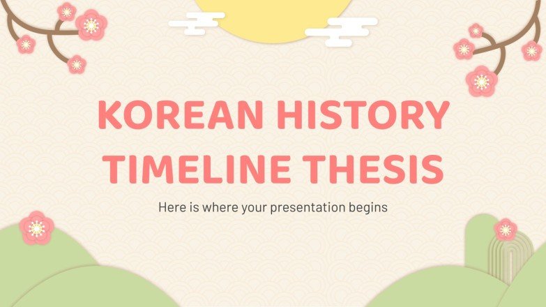 Free Google Slides and PowerPoint Templates inspired by Korea