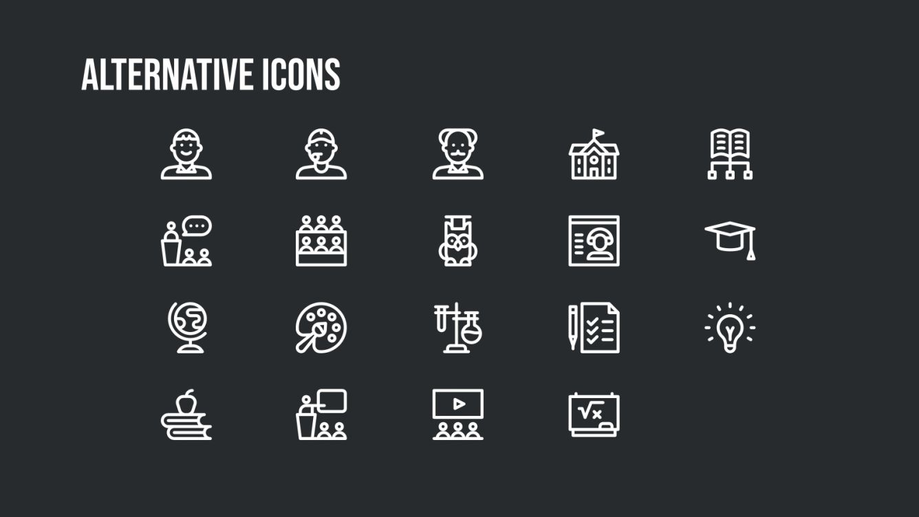 First Semester Lesson Plan Google Slides & PowerPoint template