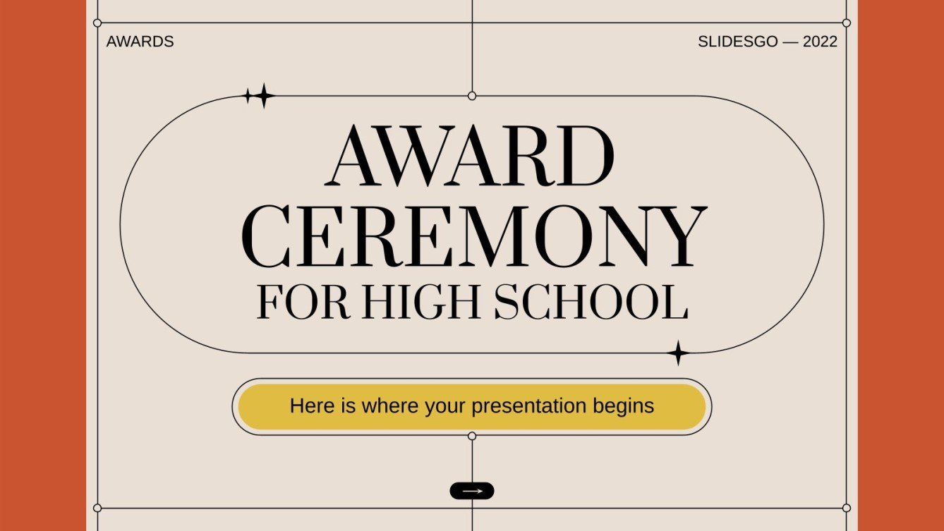 Award Ceremony for High School | Google Slides & PowerPoint