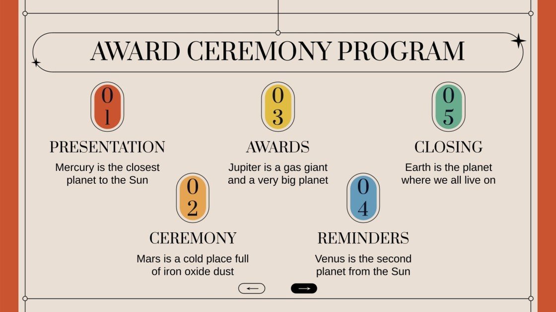 Award Ceremony for High School | Google Slides & PowerPoint
