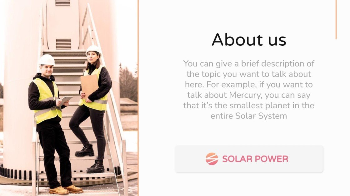 Solar Power Company Profile | Google Slides & PowerPoint