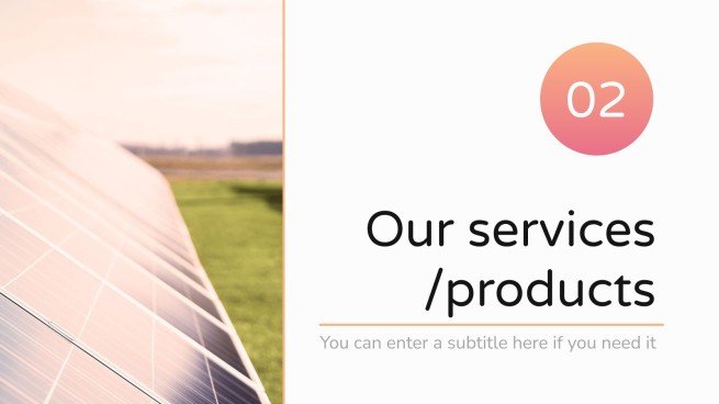 Solar Power Company Profile | Google Slides & PowerPoint