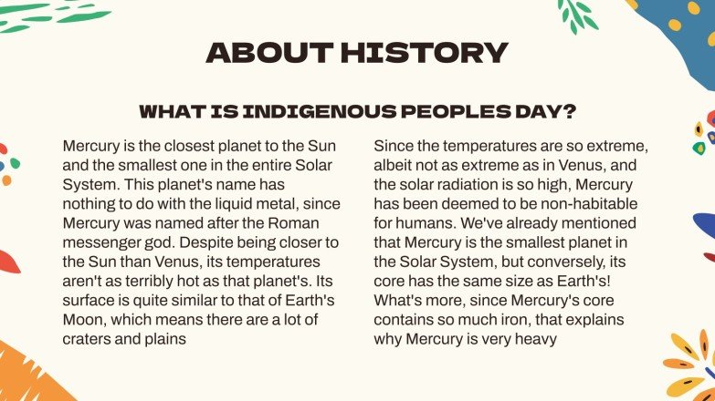 Indigenous People Day | Google Slides & PowerPoint