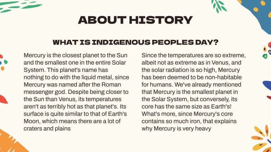 Indigenous People Day | Google Slides & PowerPoint