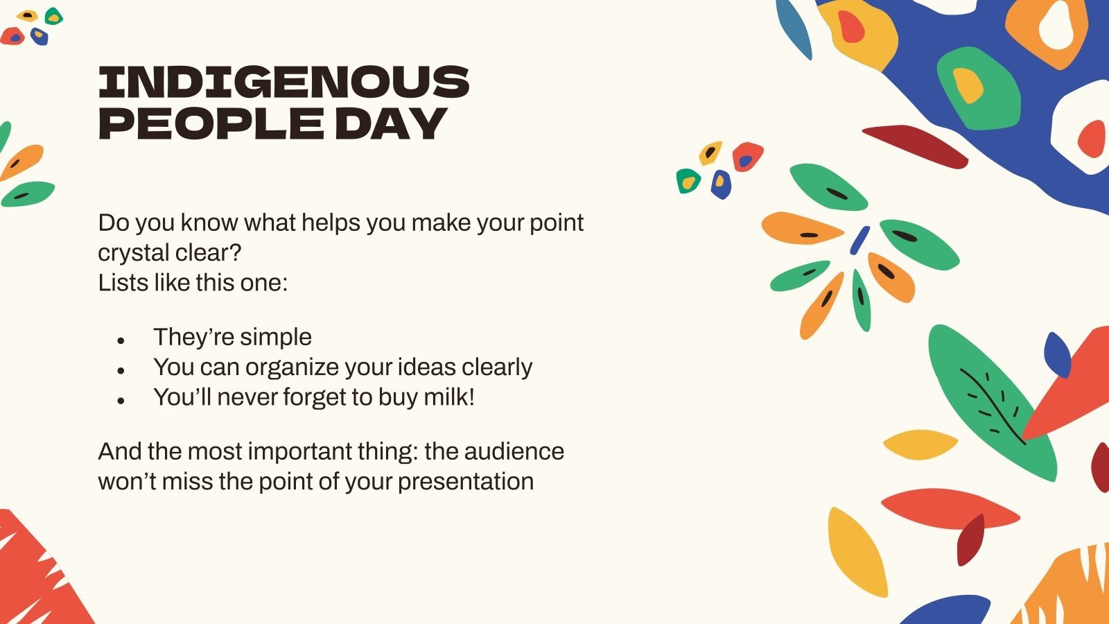Indigenous People Day | Google Slides & PowerPoint