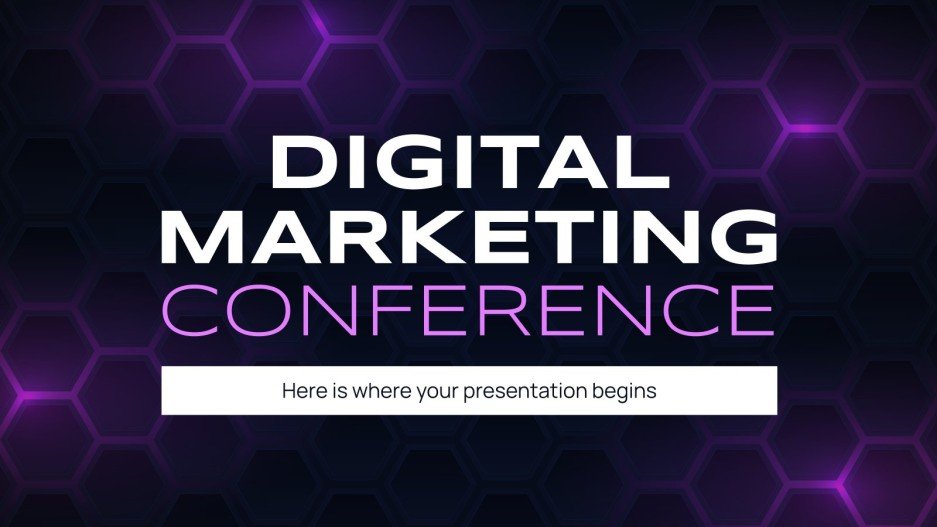 Digital Marketing Conference | Google Slides & PowerPoint
