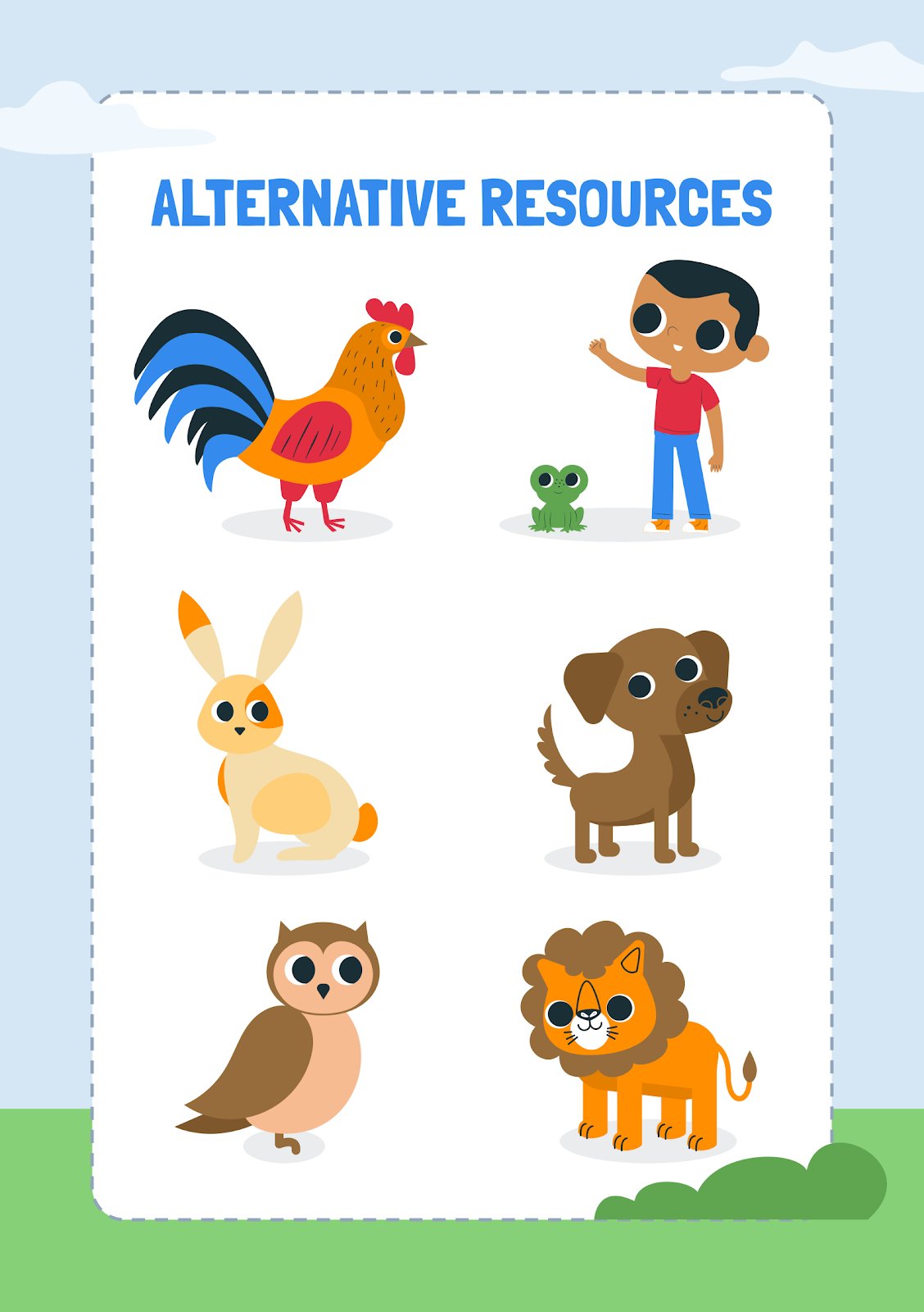 Animal Walk Movement Cards | Google Slides & PowerPoint