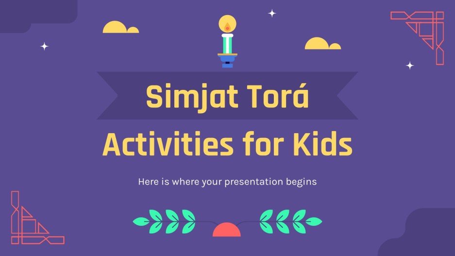 Simjat Torá Activities for Kids | Google Slides & PowerPoint