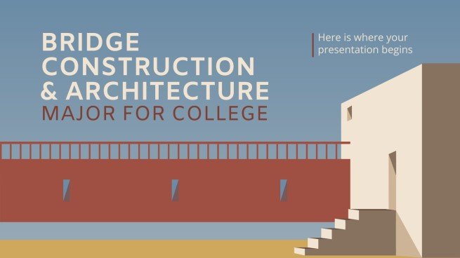 Free Bridge Google Slides and PowerPoint templates