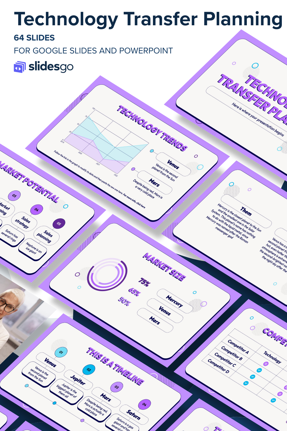 Technology Transfer Planning | Google Slides and PowerPoint