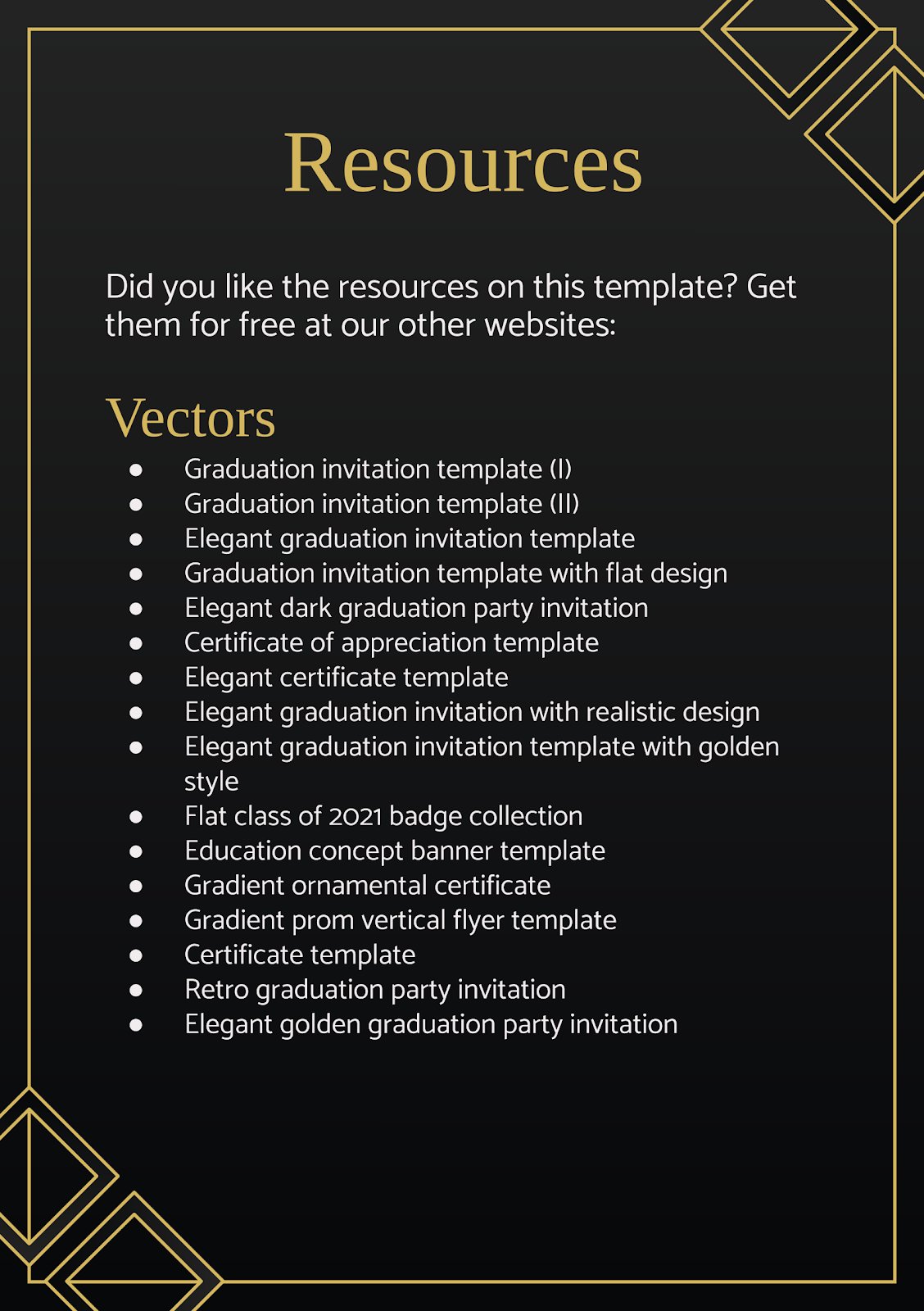 Printable Graduation Invitations | Google Slides & PowerPoint