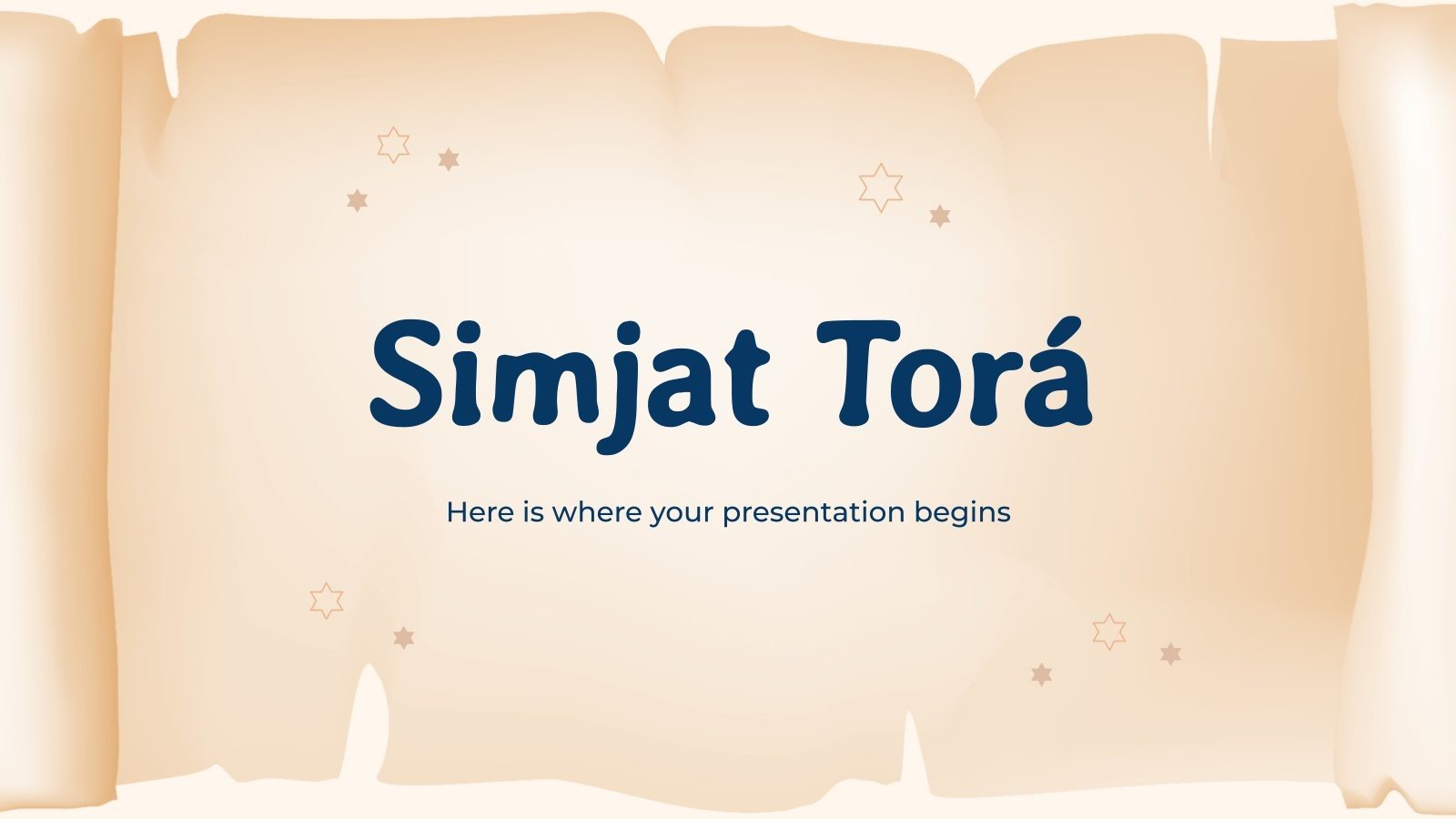 Simjat Torá | Google Slides & PowerPoint