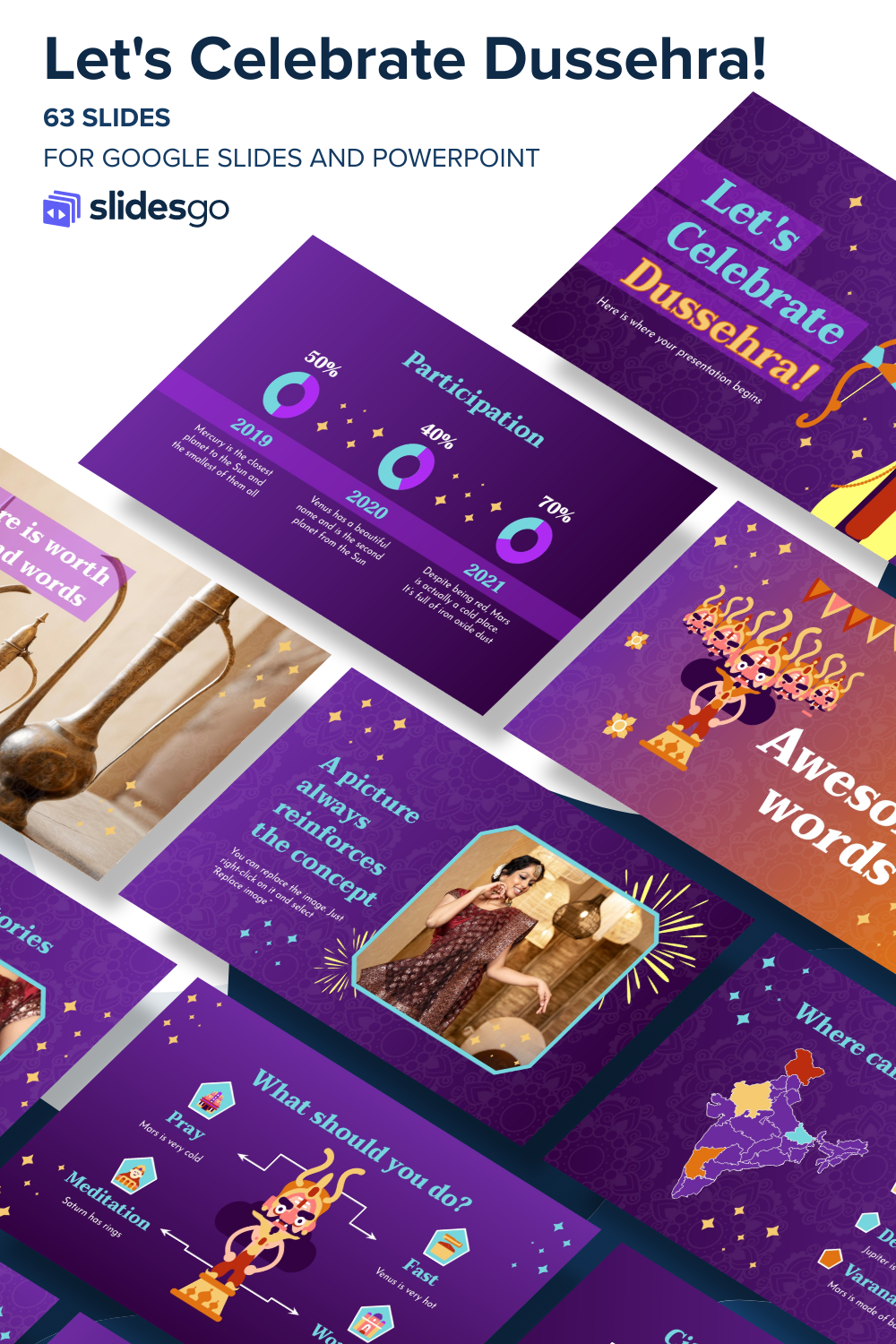 Let's Celebrate Dussehra! | Google Slides & PowerPoint