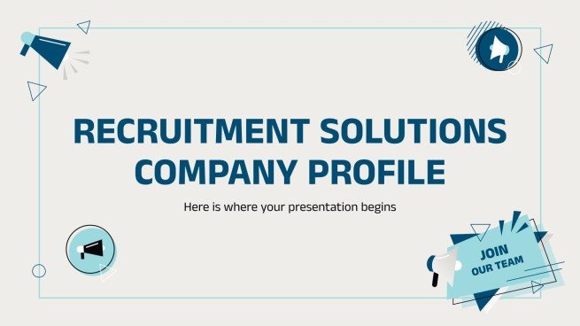 Recruitment Solutions Company Profile | Google Slides & PPT