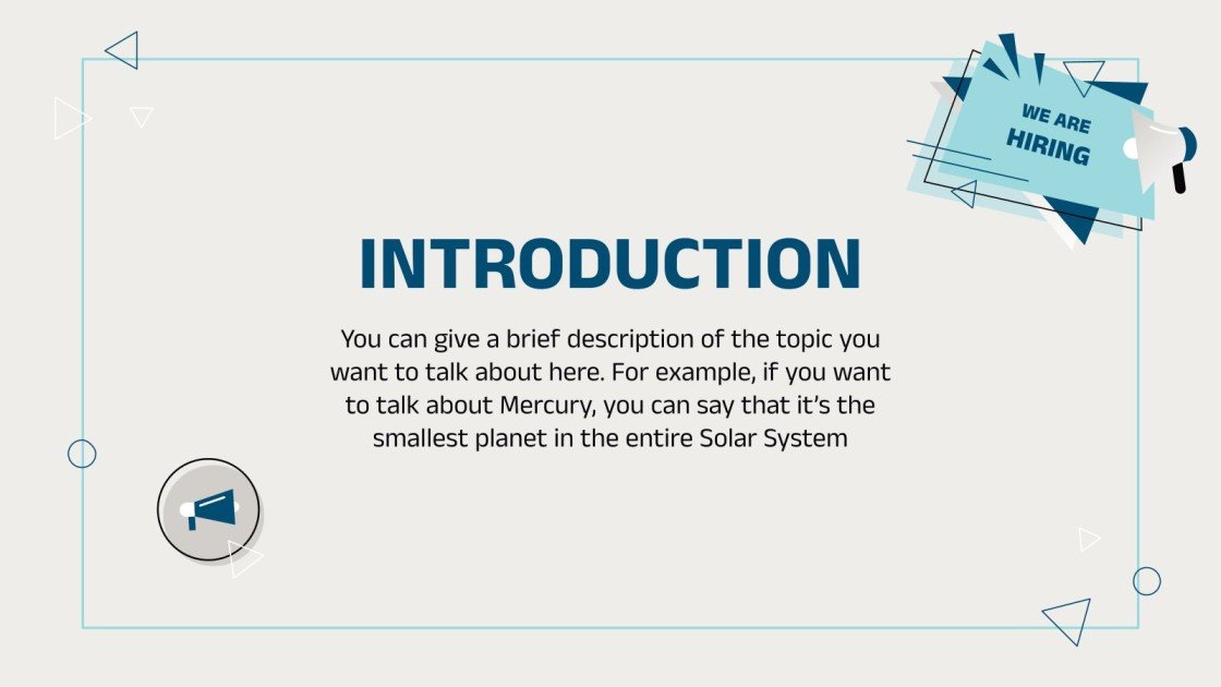 Recruitment Solutions Company Profile | Google Slides & PPT