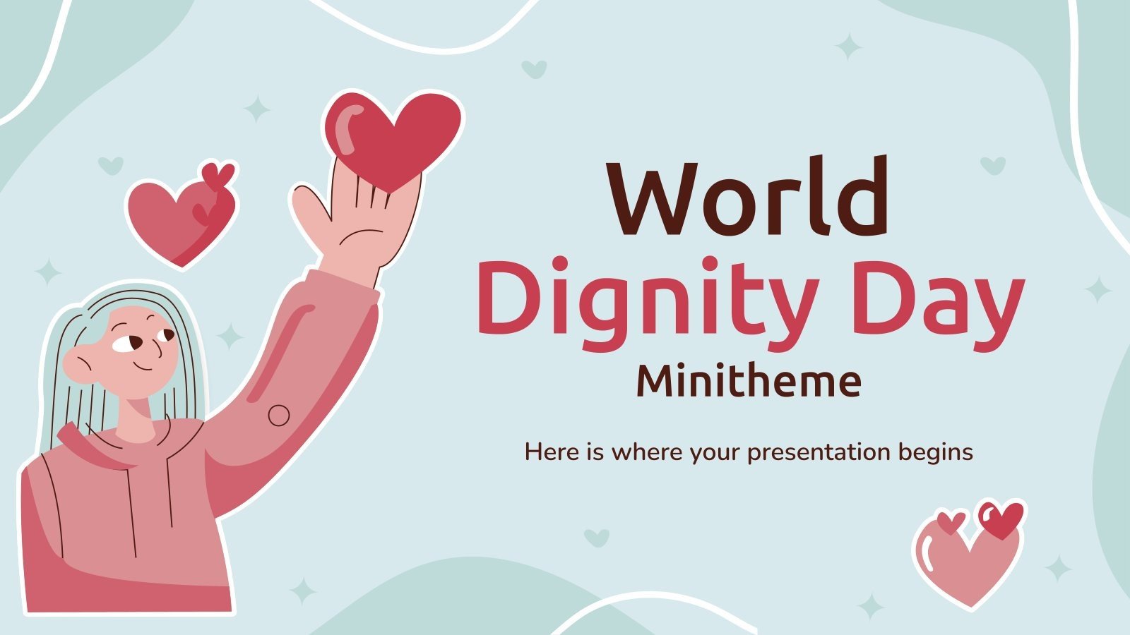 Minithème de la Journée mondiale de la dignité