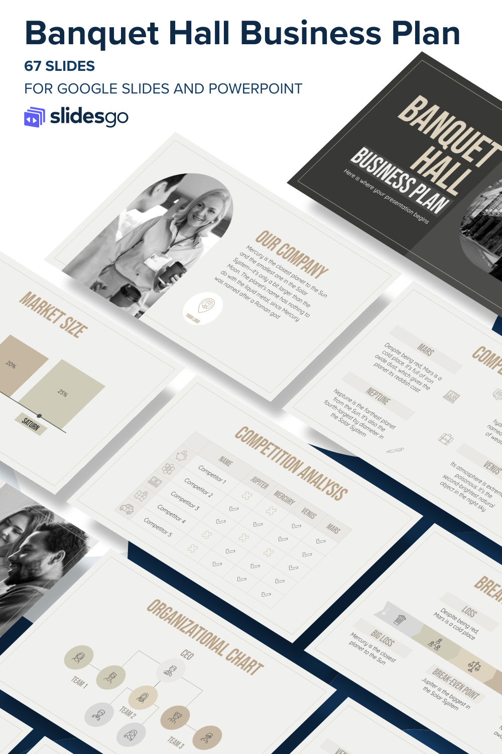 Banquet Hall Business Plan | Google Slides & PowerPoint