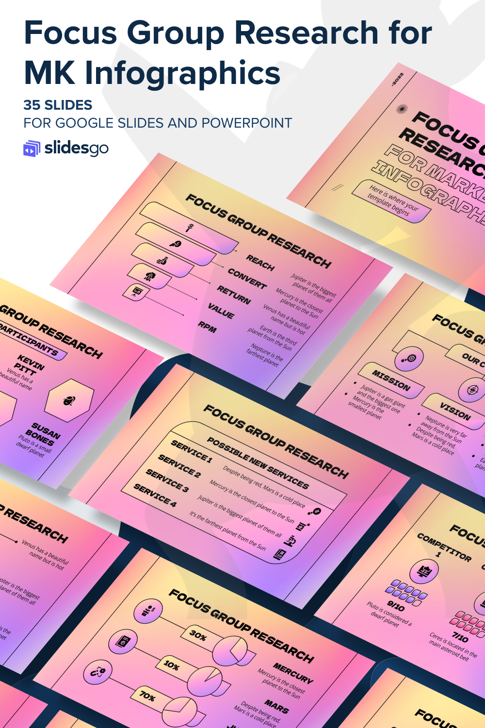 Focus Group Research for Marketing Infographics
