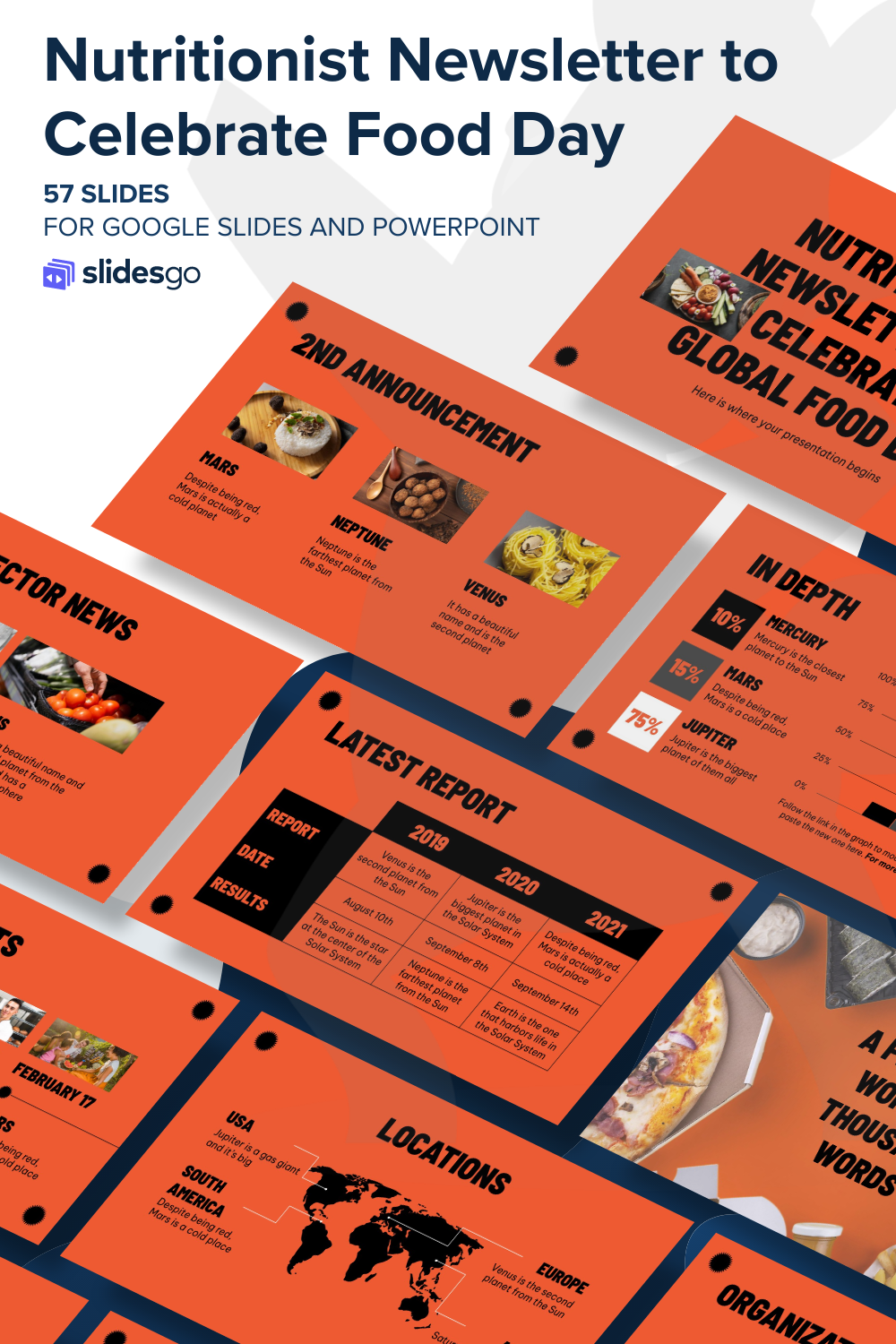 Nutritionist Newsletter to Celebrate Global Food Day