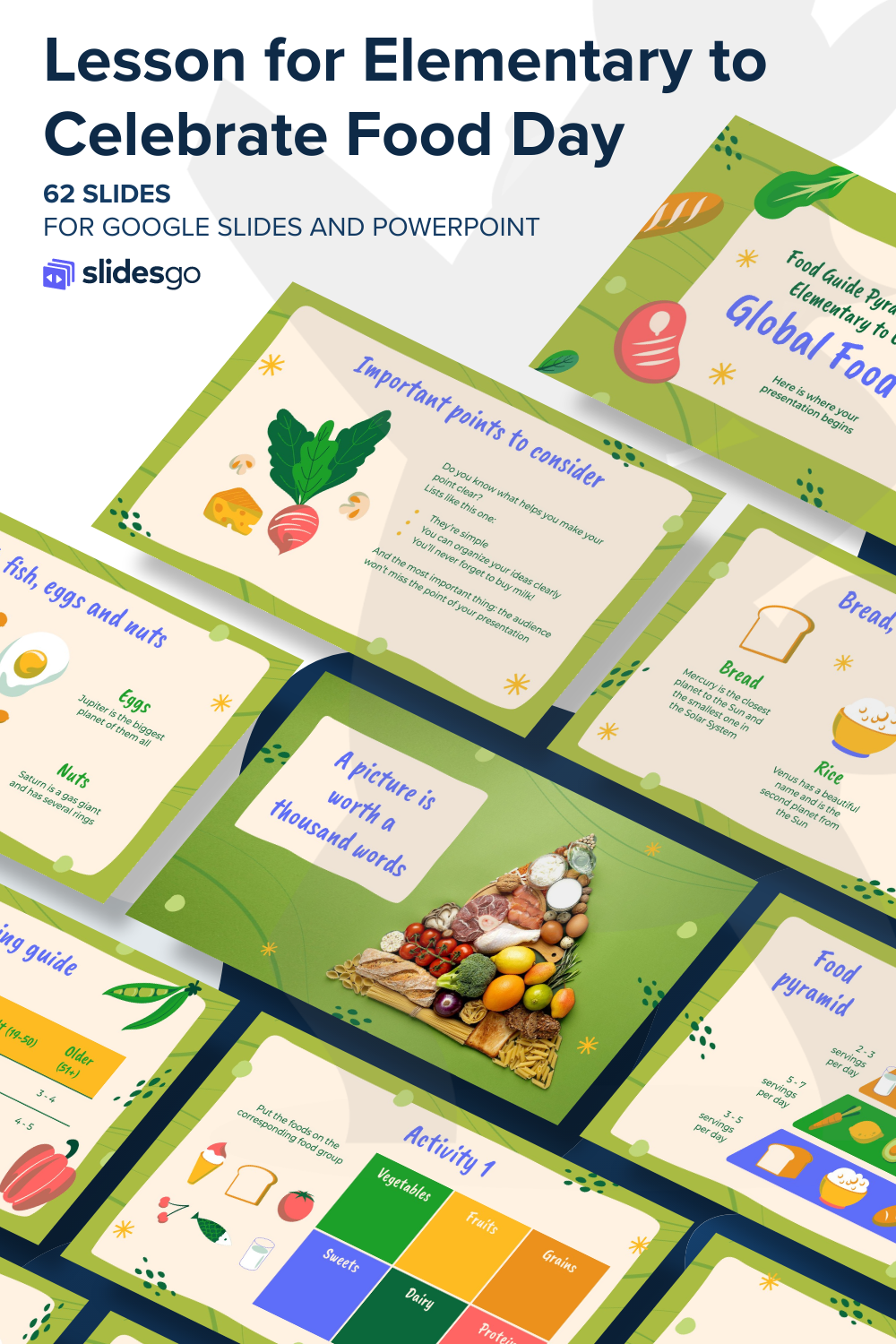 Lesson for Elementary to Celebrate Global Food Day