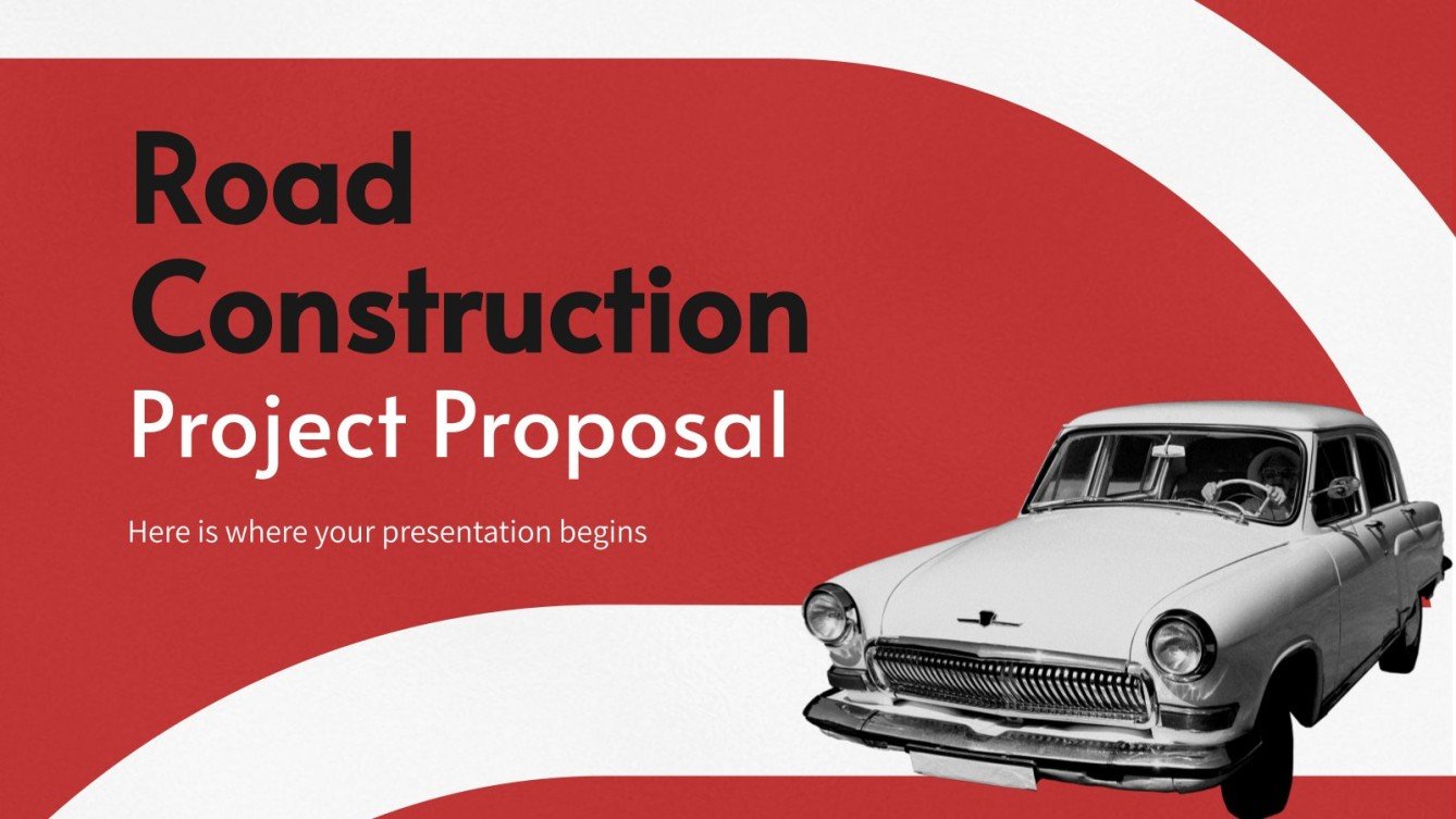 Propuesta de proyecto de construcción de carreteras