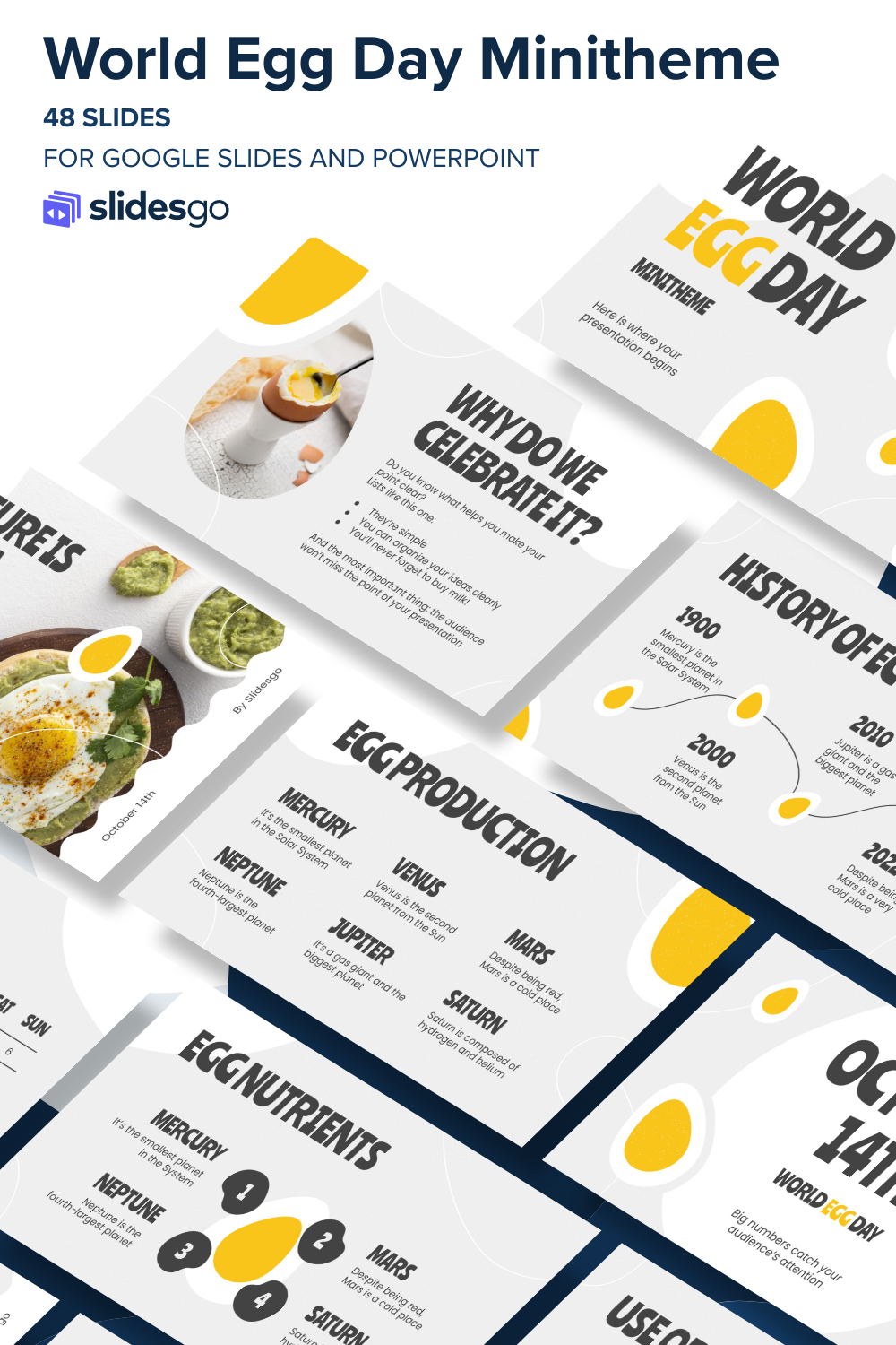 World Egg Day Minitheme | Google Slides & PPT