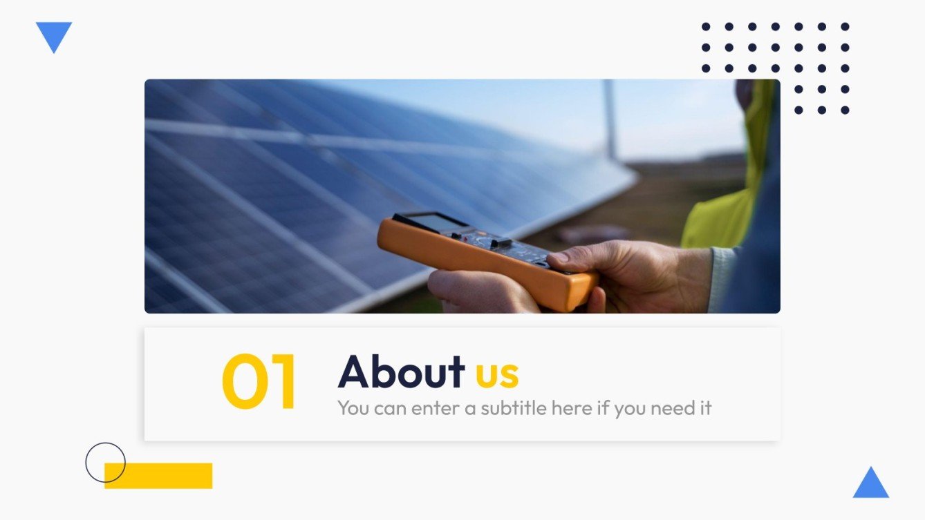 Solar Energy Company Profile | Google Slides and PowerPoint