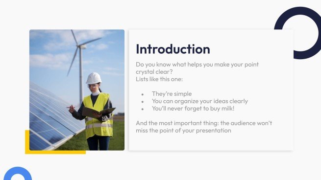 Solar Energy Company Profile | Google Slides and PowerPoint