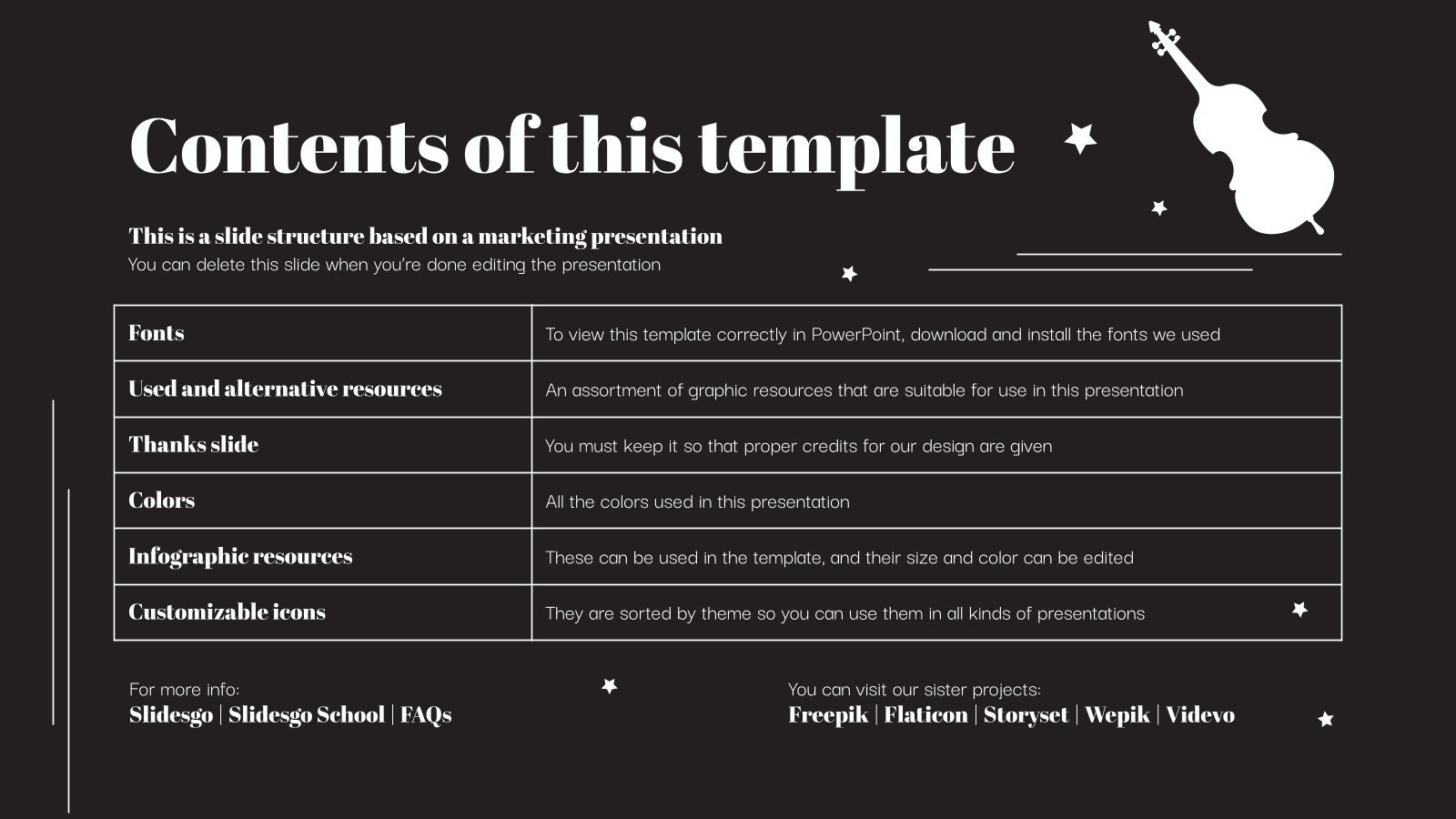 Jazz Concert MK Plan | Google Slides and PowerPoint