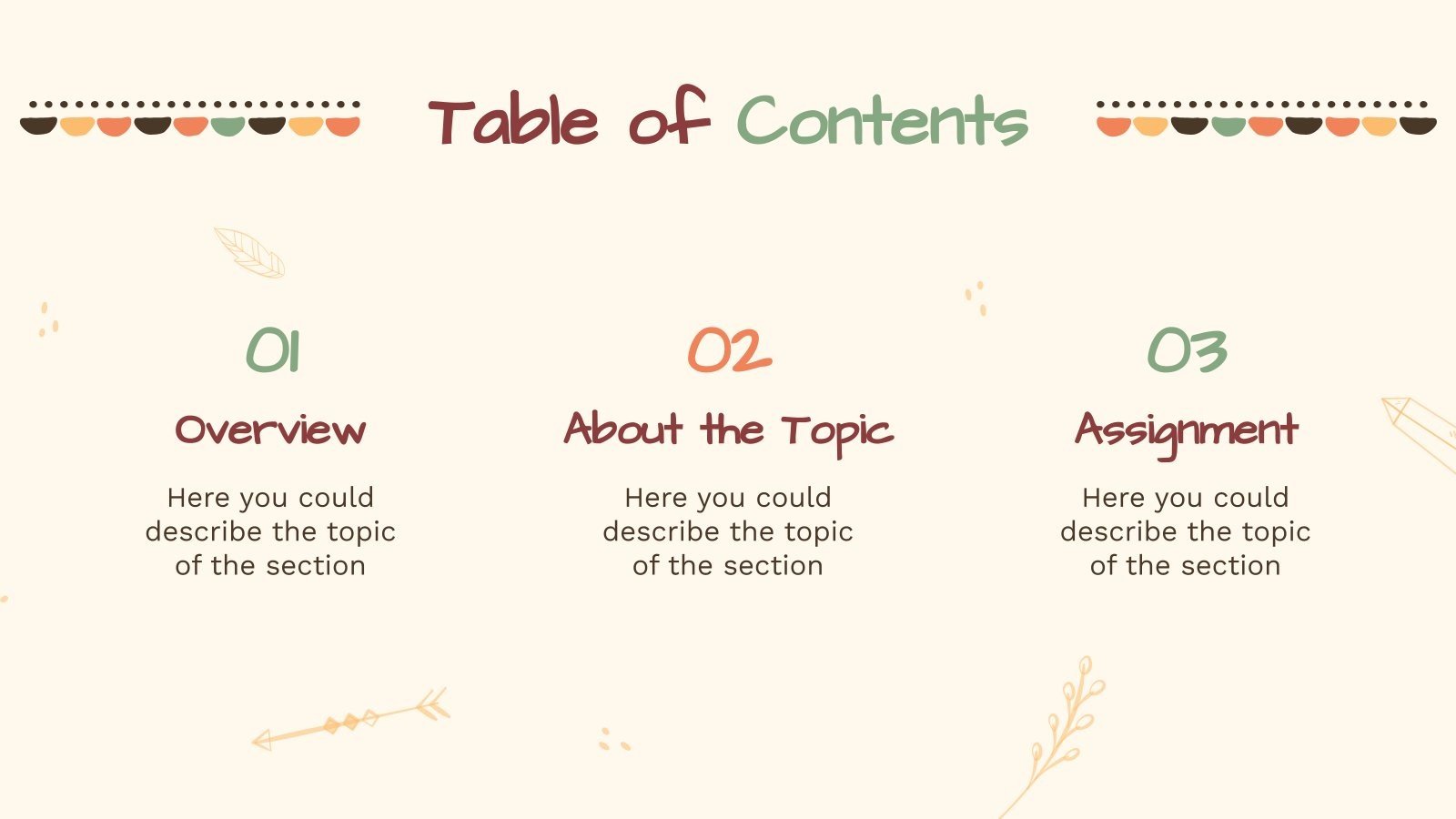 Native American Lesson Google Slides & PowerPoint template