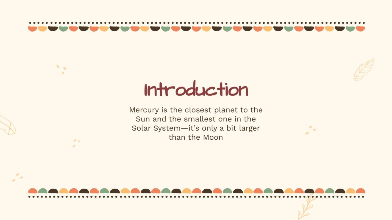 Native American Lesson Google Slides & PowerPoint template