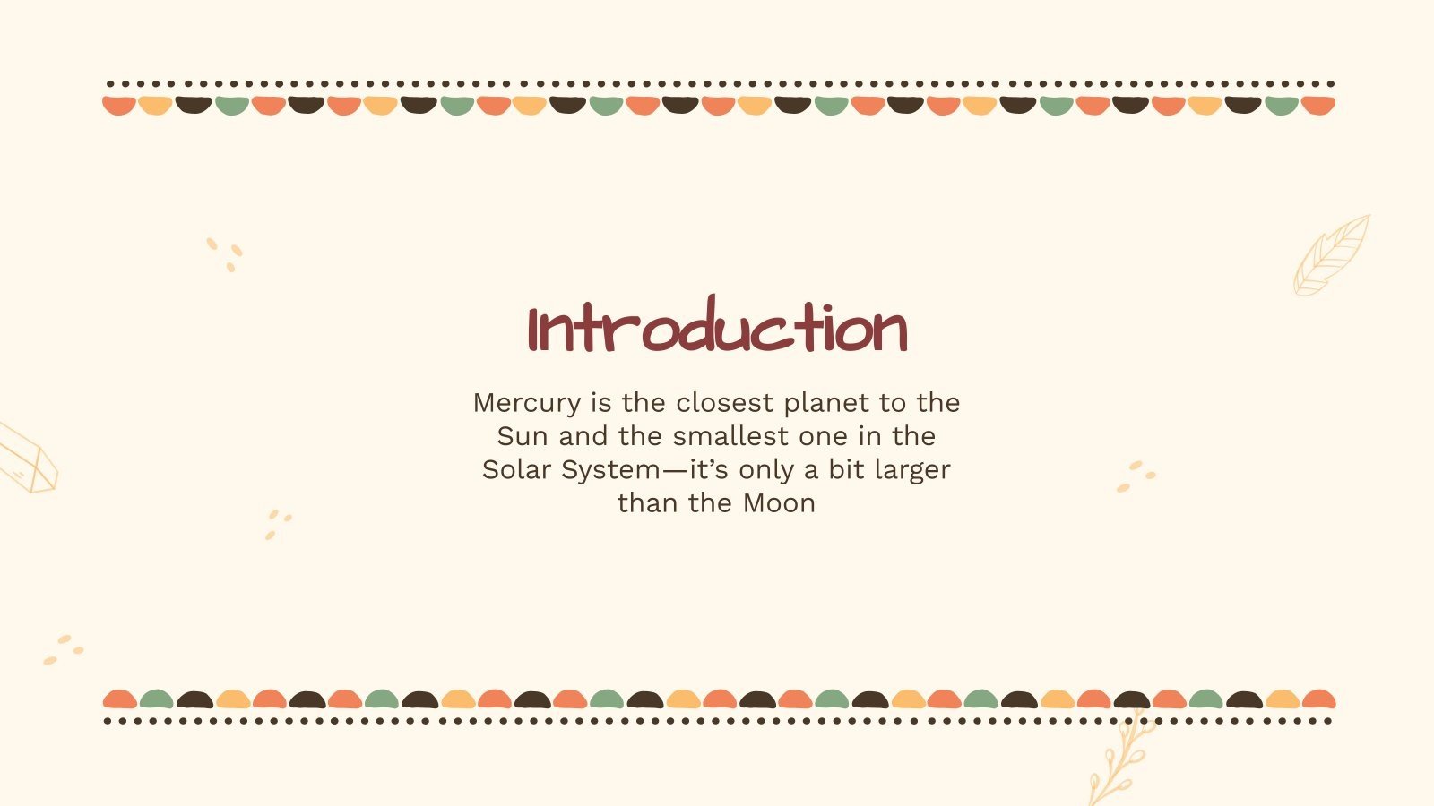 Native American Lesson Google Slides & PowerPoint template