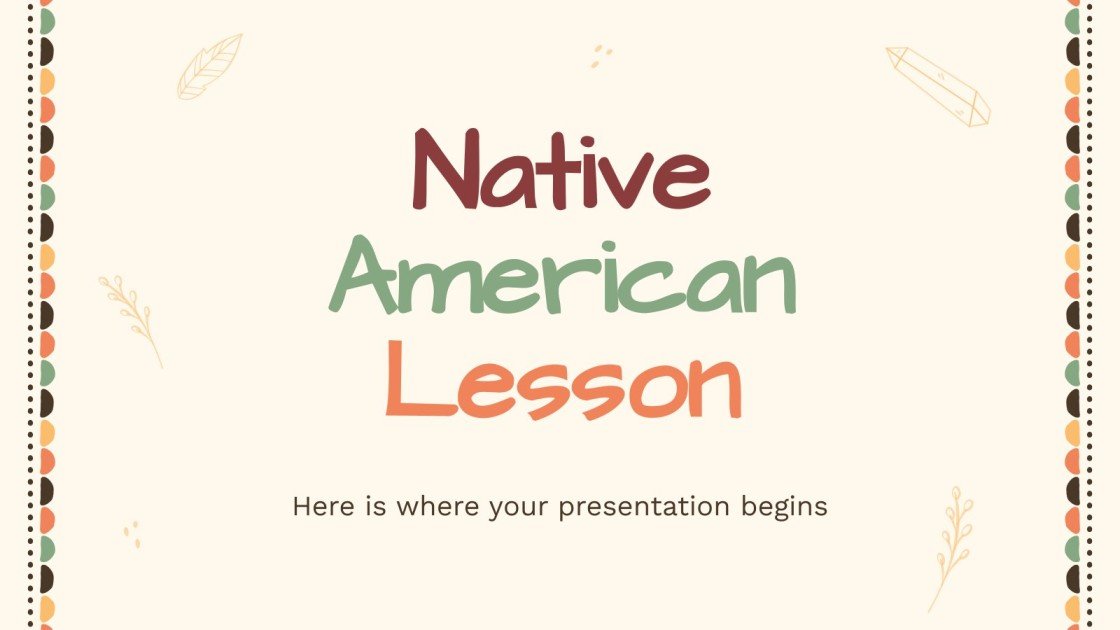 Free Google Slides & PPT templates about indigenous people